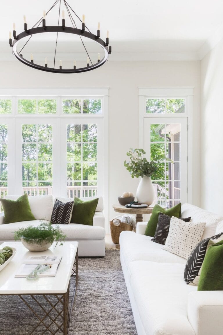 How To Decorate With Green | A Blissful Nest