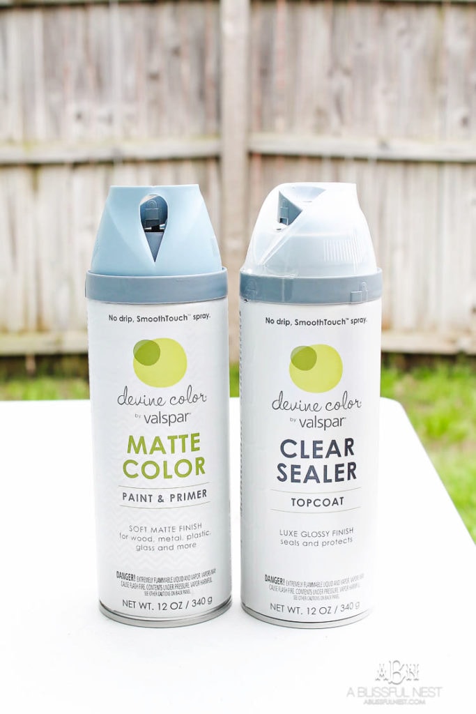 DIY Rattan Bench Makeover With Target Devine Color Paint