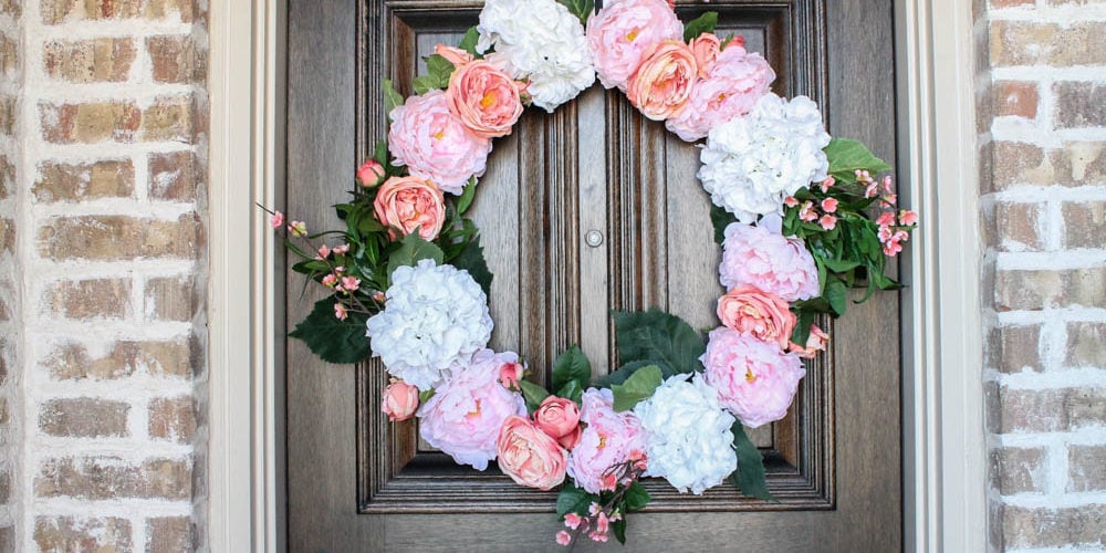 How to Make a Gorgeous Peony Flower Wreath - Simple Steps to Follow