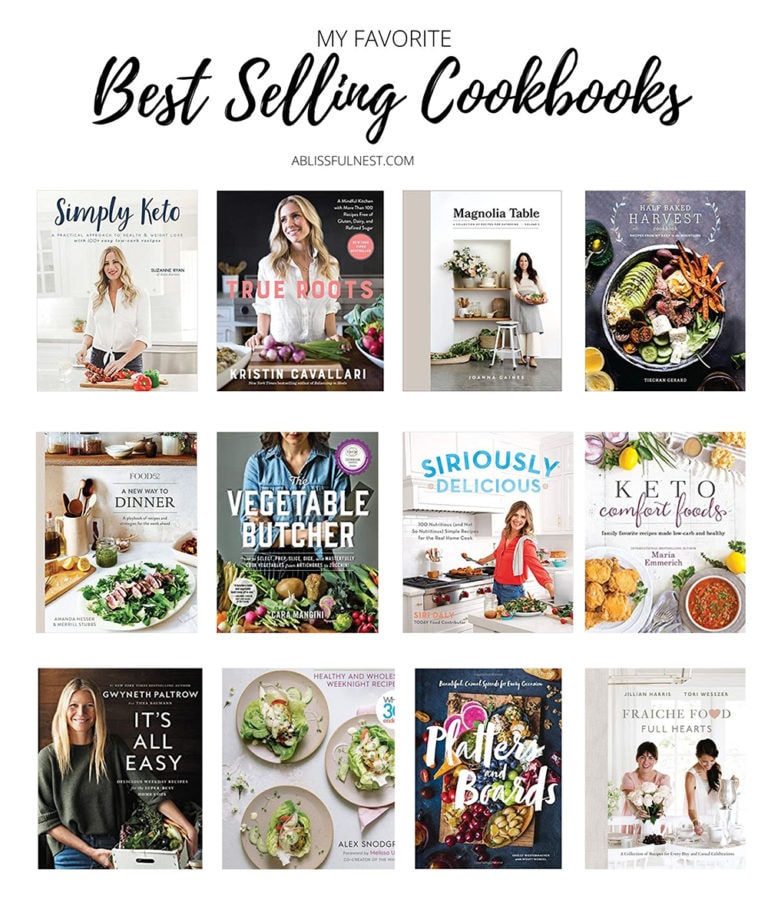 Best Selling Cookbooks - My Favorites + Where To Buy Them
