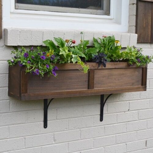 Beuatiful Window Planter Box Ideas - A Blissful Nest