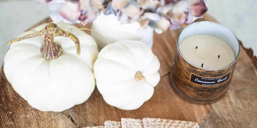 Delicious Smelling Fall Candles - A Blissful Nest