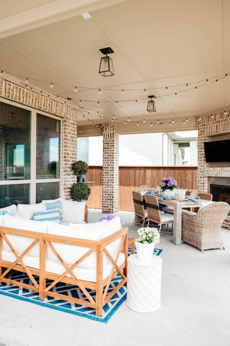 Affordable Ways to Update Your Patio For Summer + A Makeover
