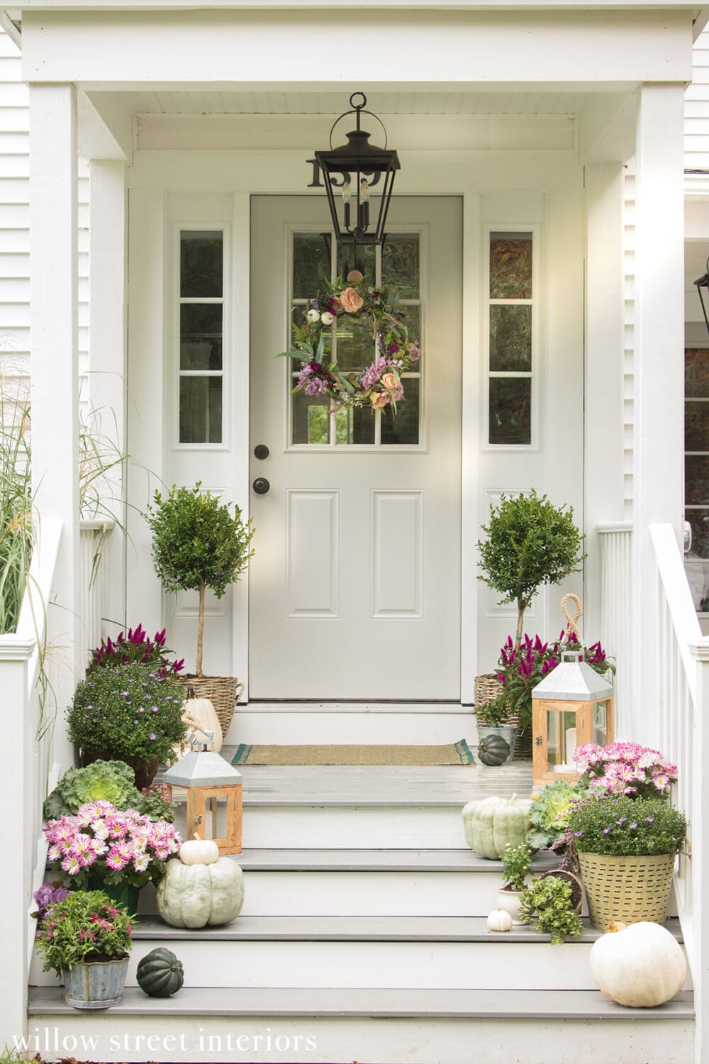 25 Fall Front Porch Ideas You HAVE To See! | A Blissful Nest