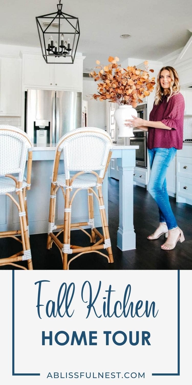 Fall Kitchen Home Tour 2021 - A Blissful Nest
