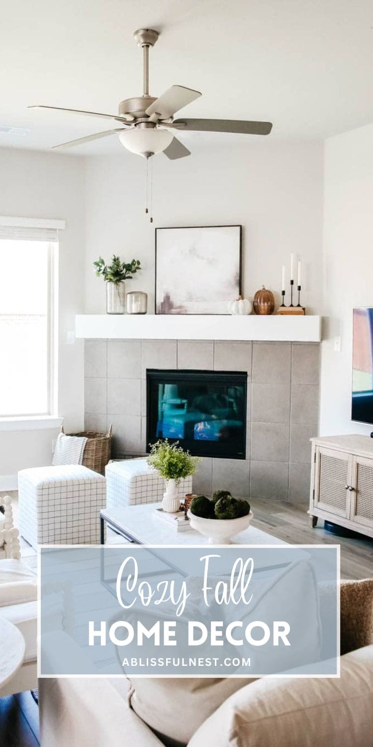 Cozy Fall Home Decor & Tour 2022 - A Blissful Nest