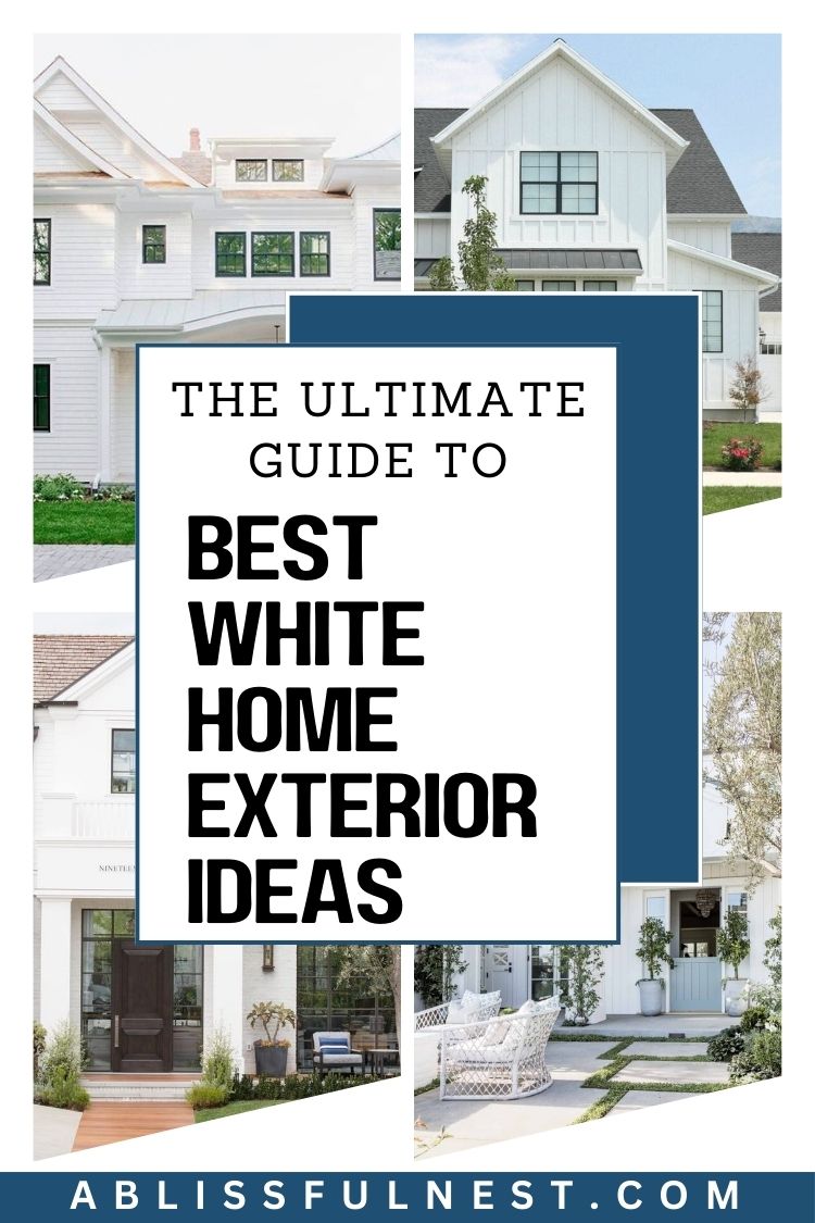 Best White Home Exterior Ideas to Up Your Curb Appeal