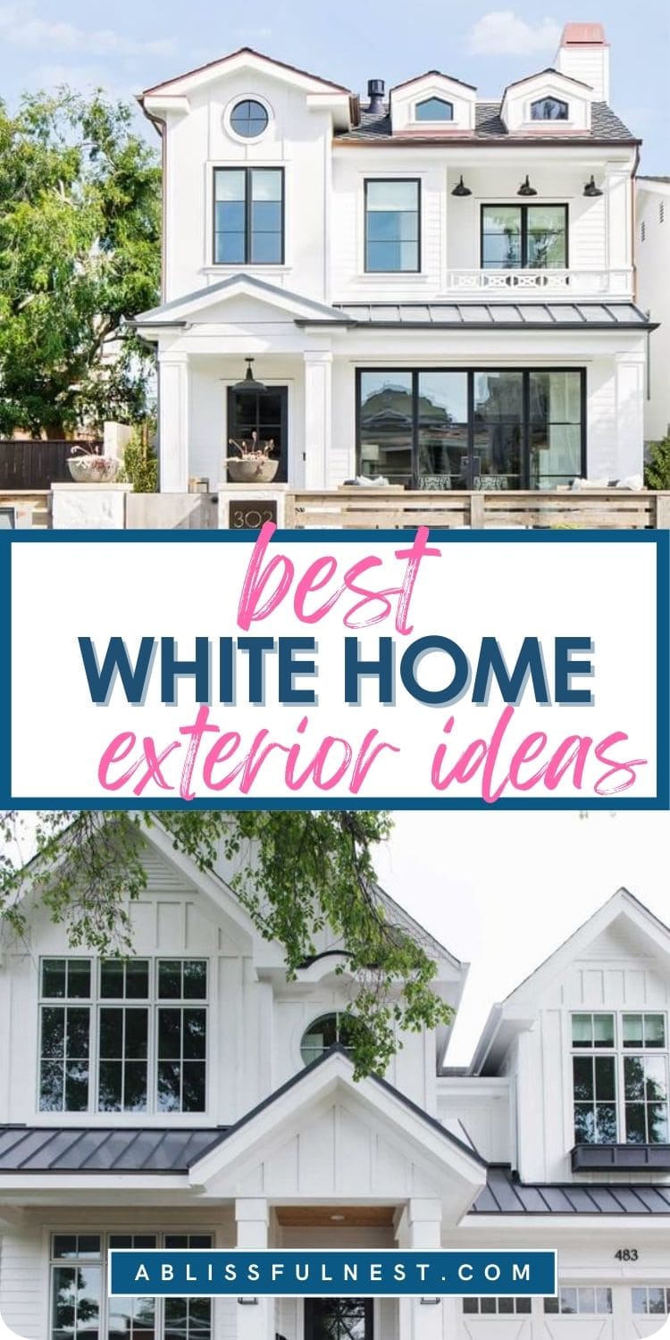 Best White Home Exterior Ideas to Up Your Curb Appeal
