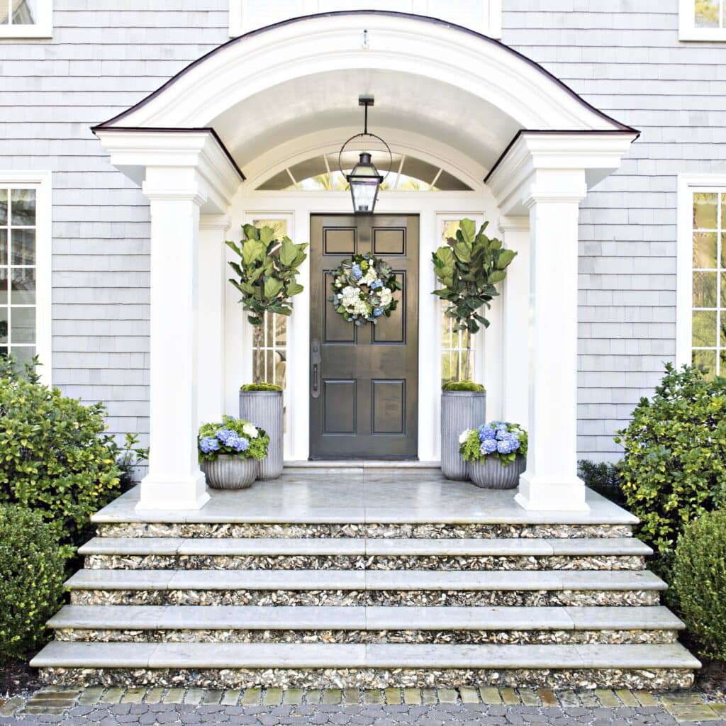 25 Beautiful Spring Front Porches | A Blissful Nest