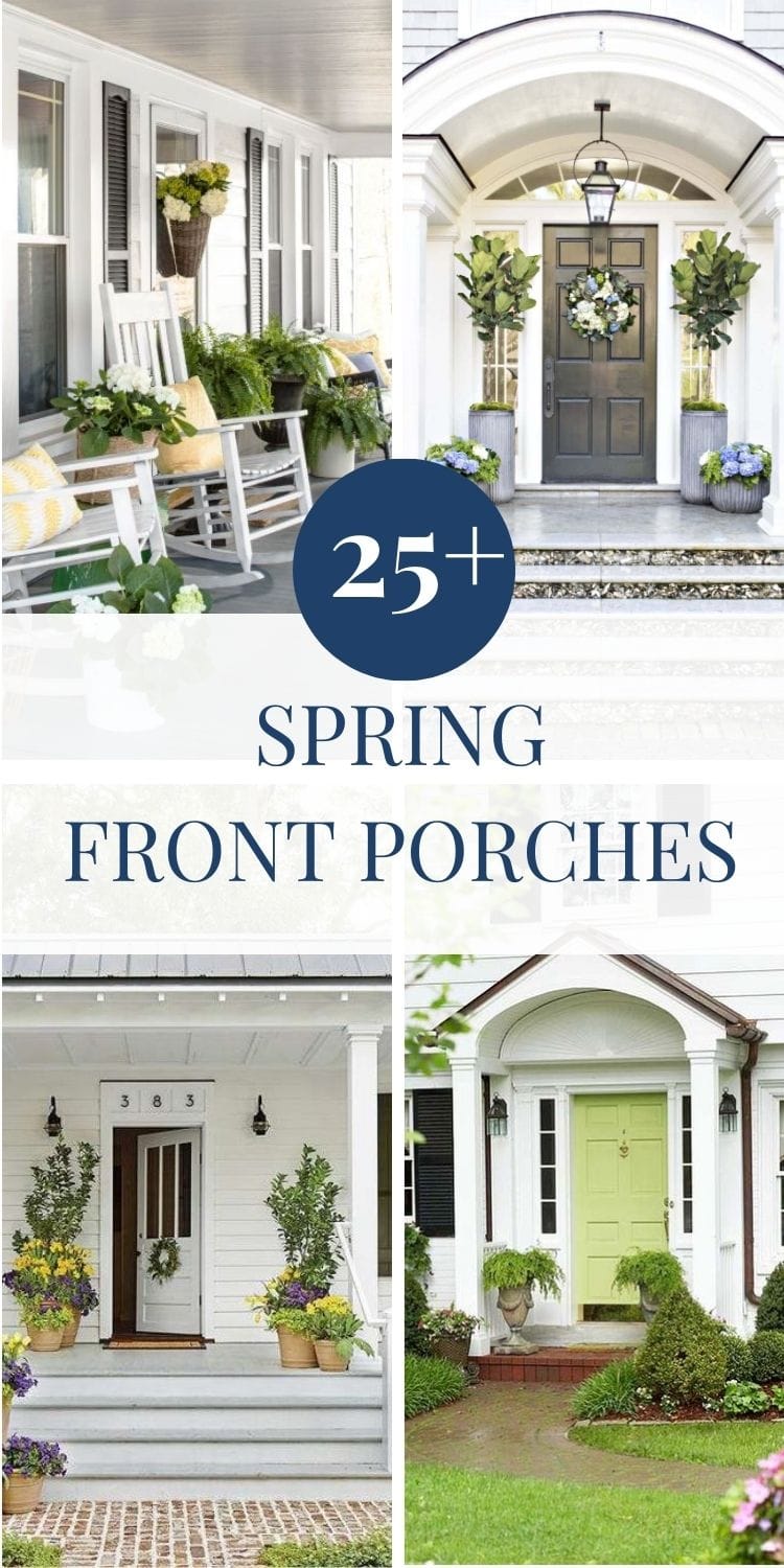 25 Stunning Spring Front Porches | A Blissful Nest