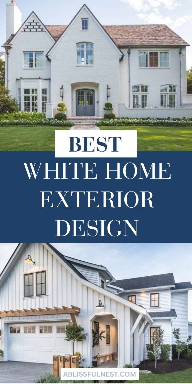 Best White Home Exterior Ideas to Up Your Curb Appeal