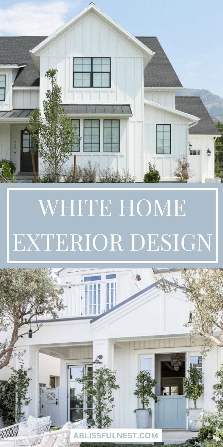 Best White Home Exterior Ideas to Up Your Curb Appeal