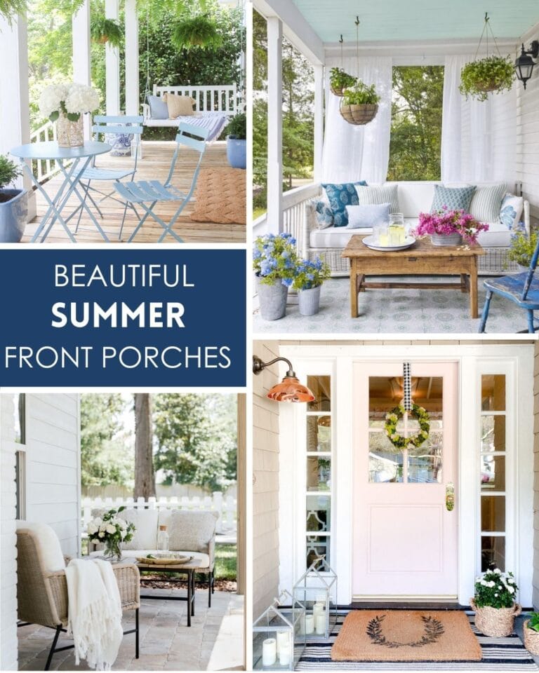 20 Beautiful Summer Front Porches | A Blissful Nest