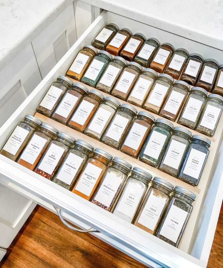 Creative Spice Storage Ideas - A Blissful Nest
