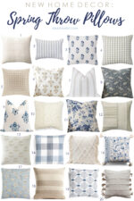 Beautiful and Affordable Spring Pillows - A Blissful Nest