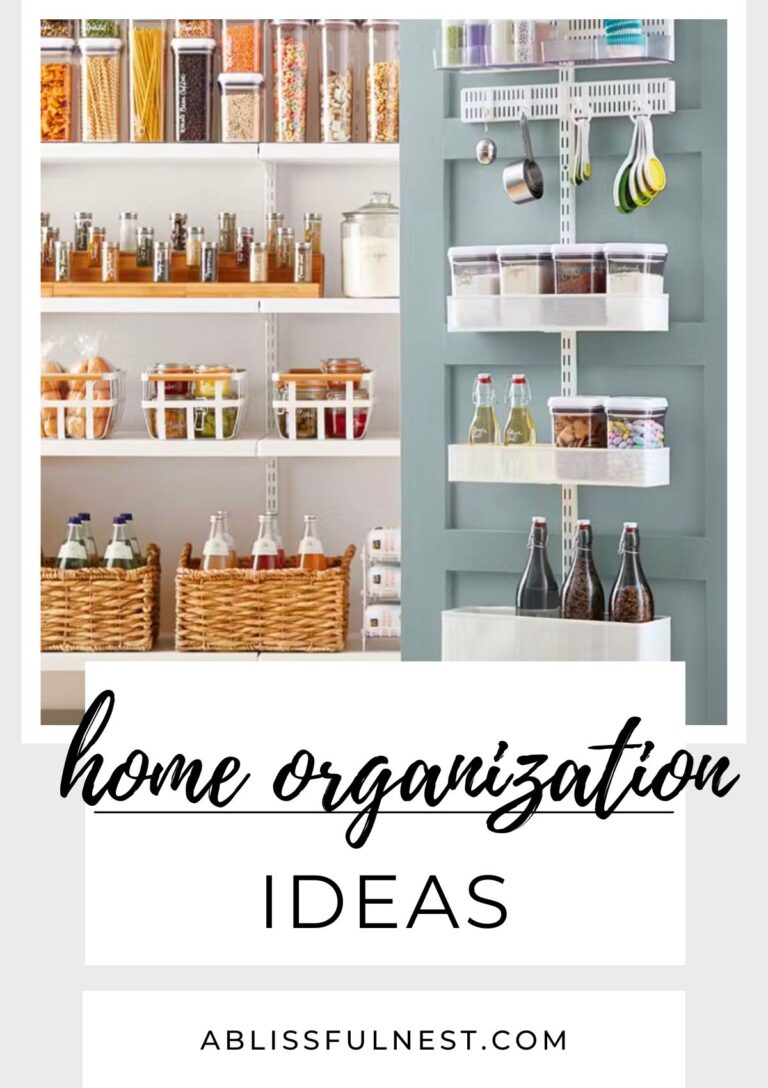 Home Organization Ideas (By Room) - A Blissful Nest