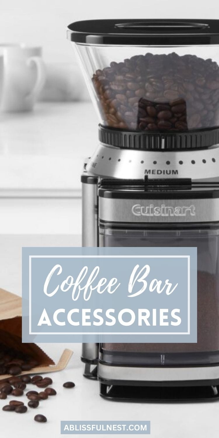 Coffee Bar Accessories - A Blissful Nest