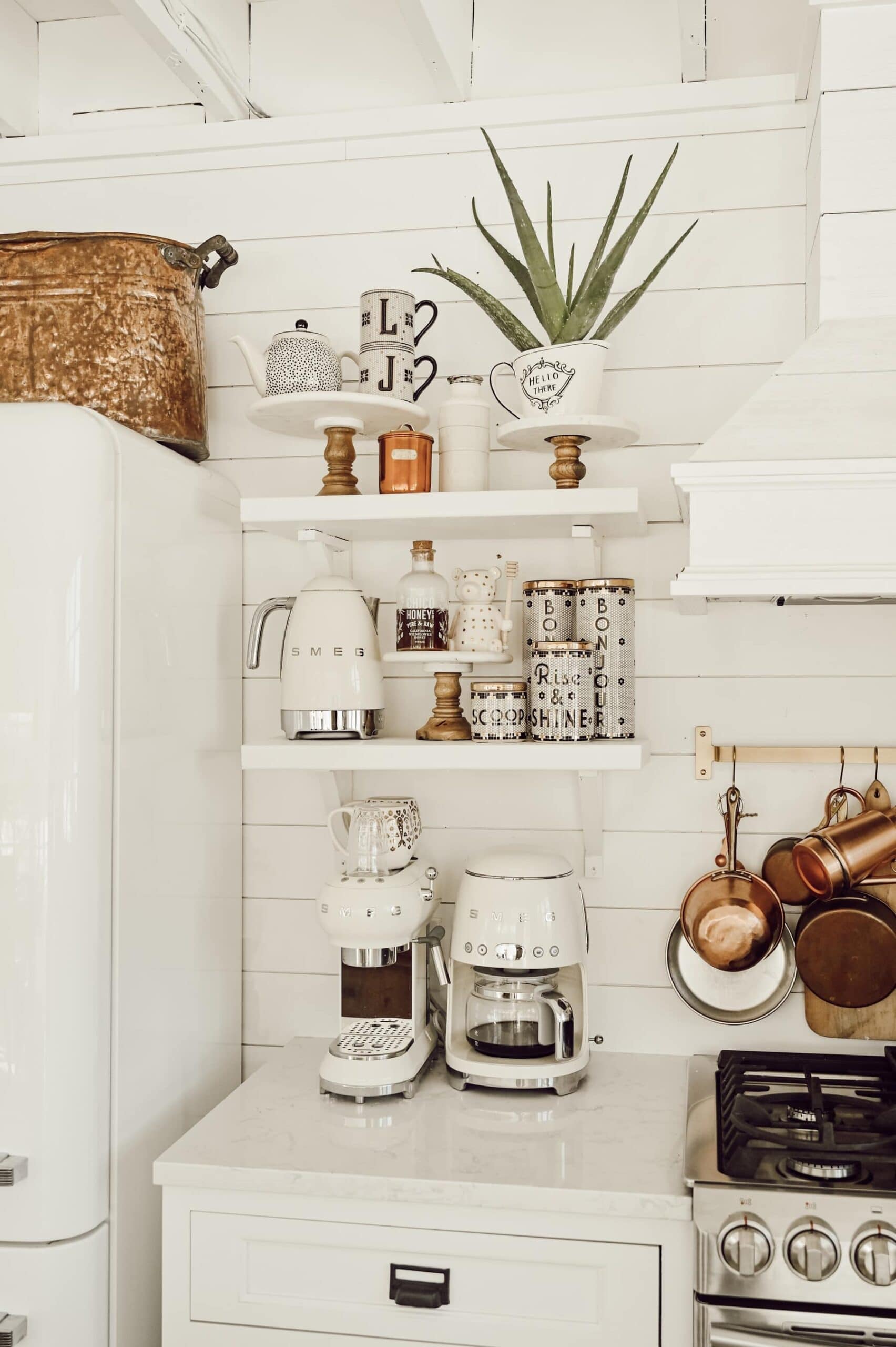 Coffee Nook Ideas - A Blissful Nest