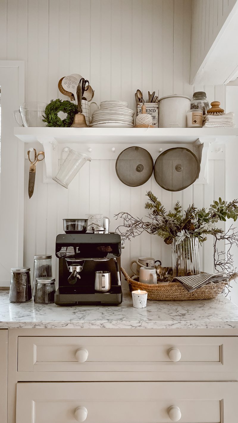 Kitchen Coffee Station - A Blissful Nest