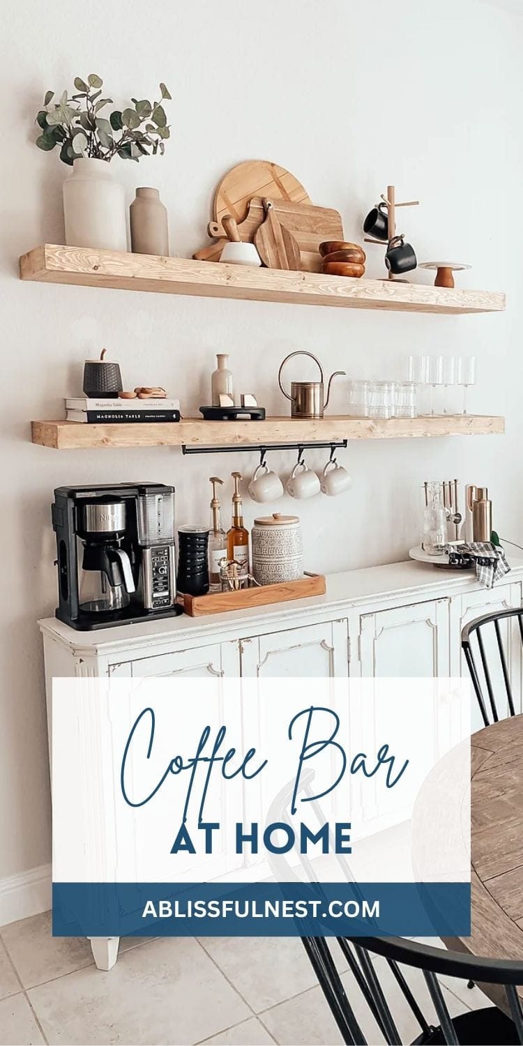Coffee Bar At Home - A Blissful Nest