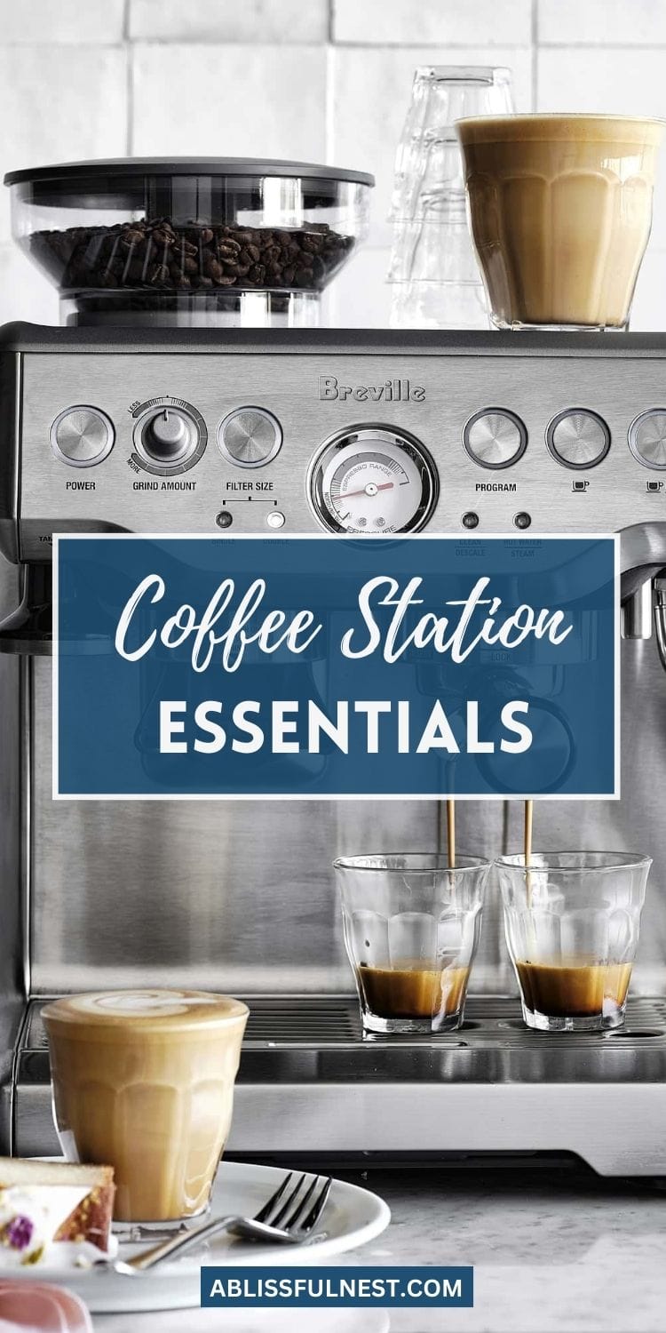 Coffee Station Essentials - A Blissful Nest