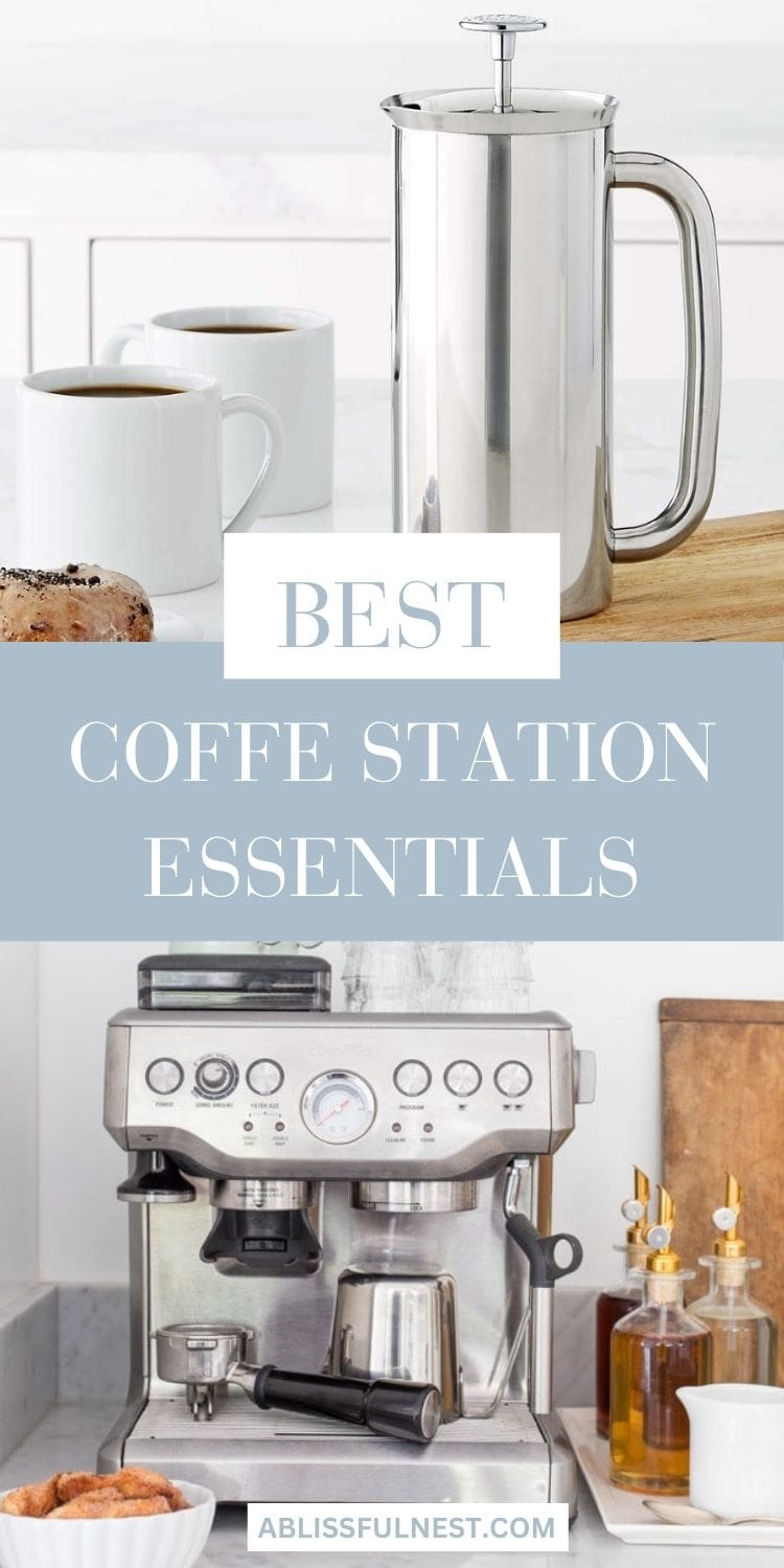 Coffee Station Essentials - A Blissful Nest