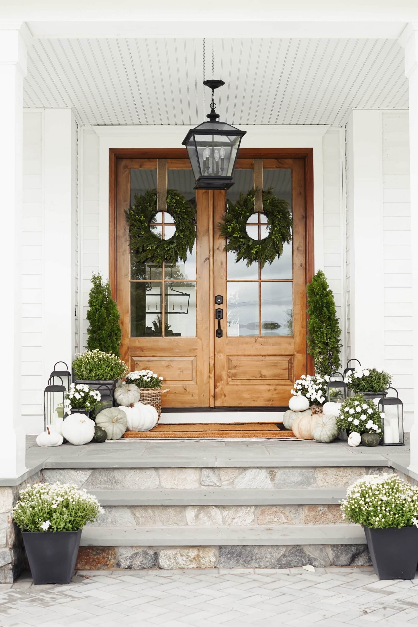 25 Fall Front Porch Ideas You HAVE To See! | A Blissful Nest