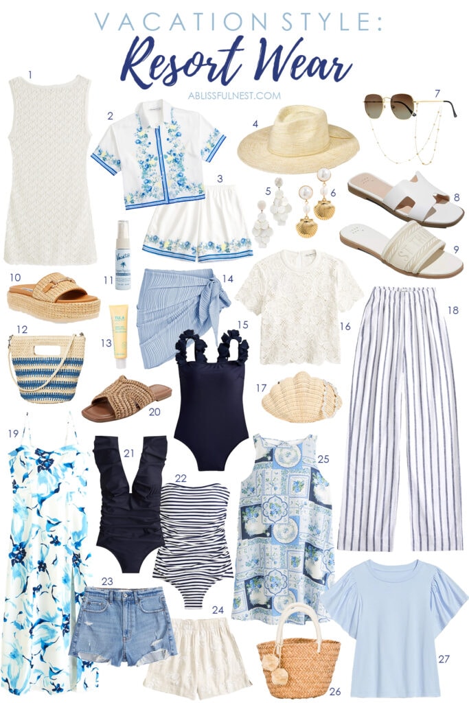 Resort Wear + Travel Essentials - A Blissful Nest