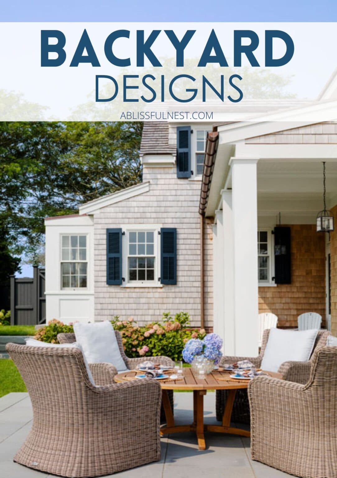 Backyard Designs | A Blissful Nest