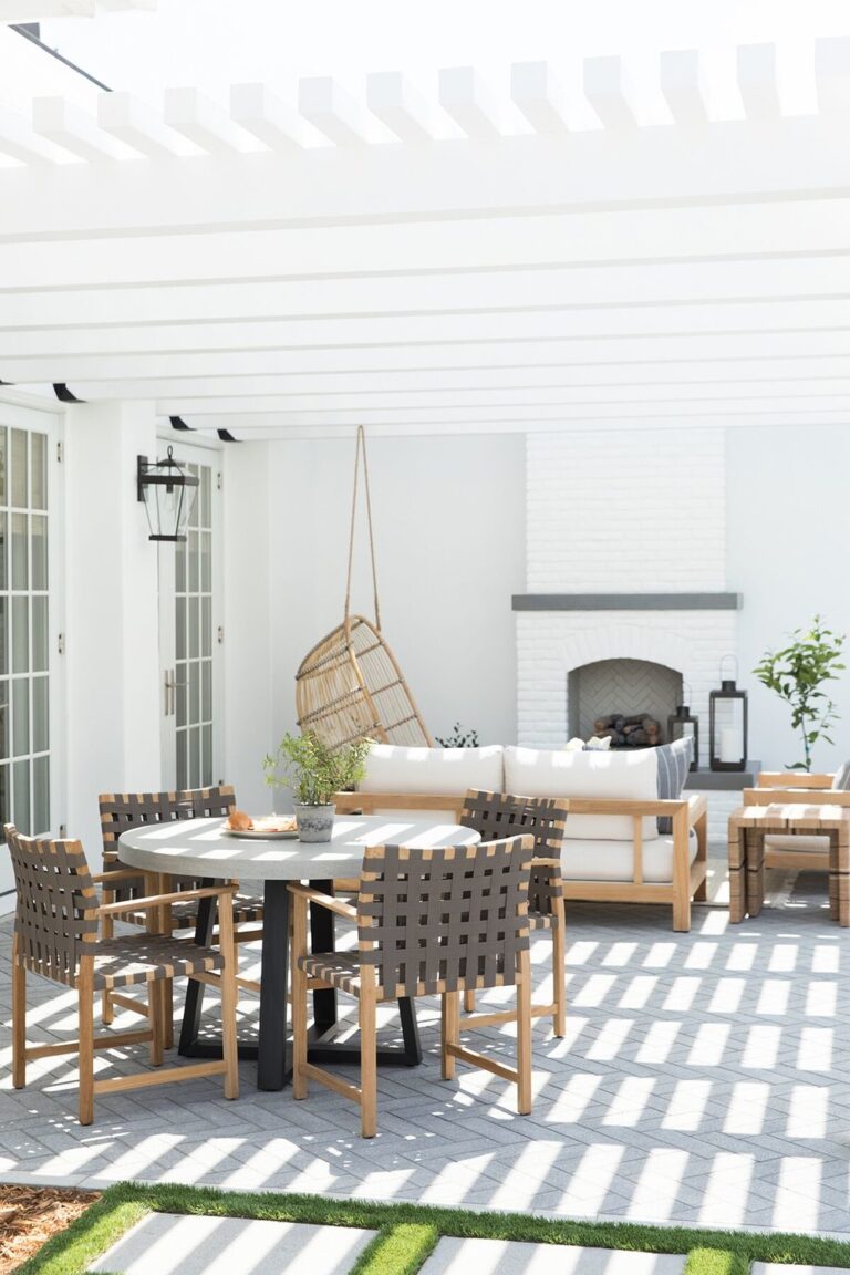 Backyard Patio Ideas | A Blissful Nest