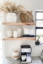 Floating Coffee Bar Ideas | A Blissful Nest