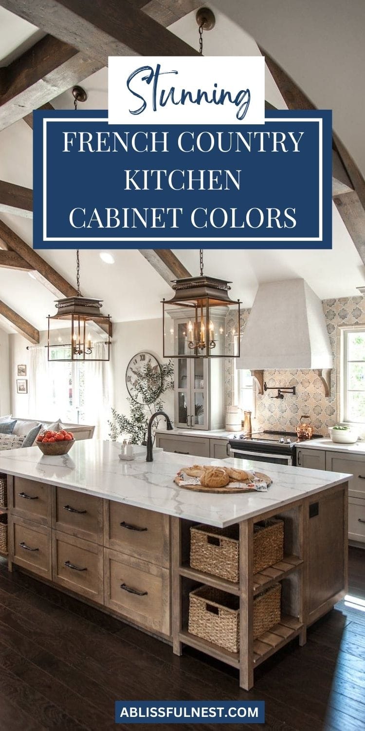 French Country Kitchen Cabinet Colors A Blissful Nest