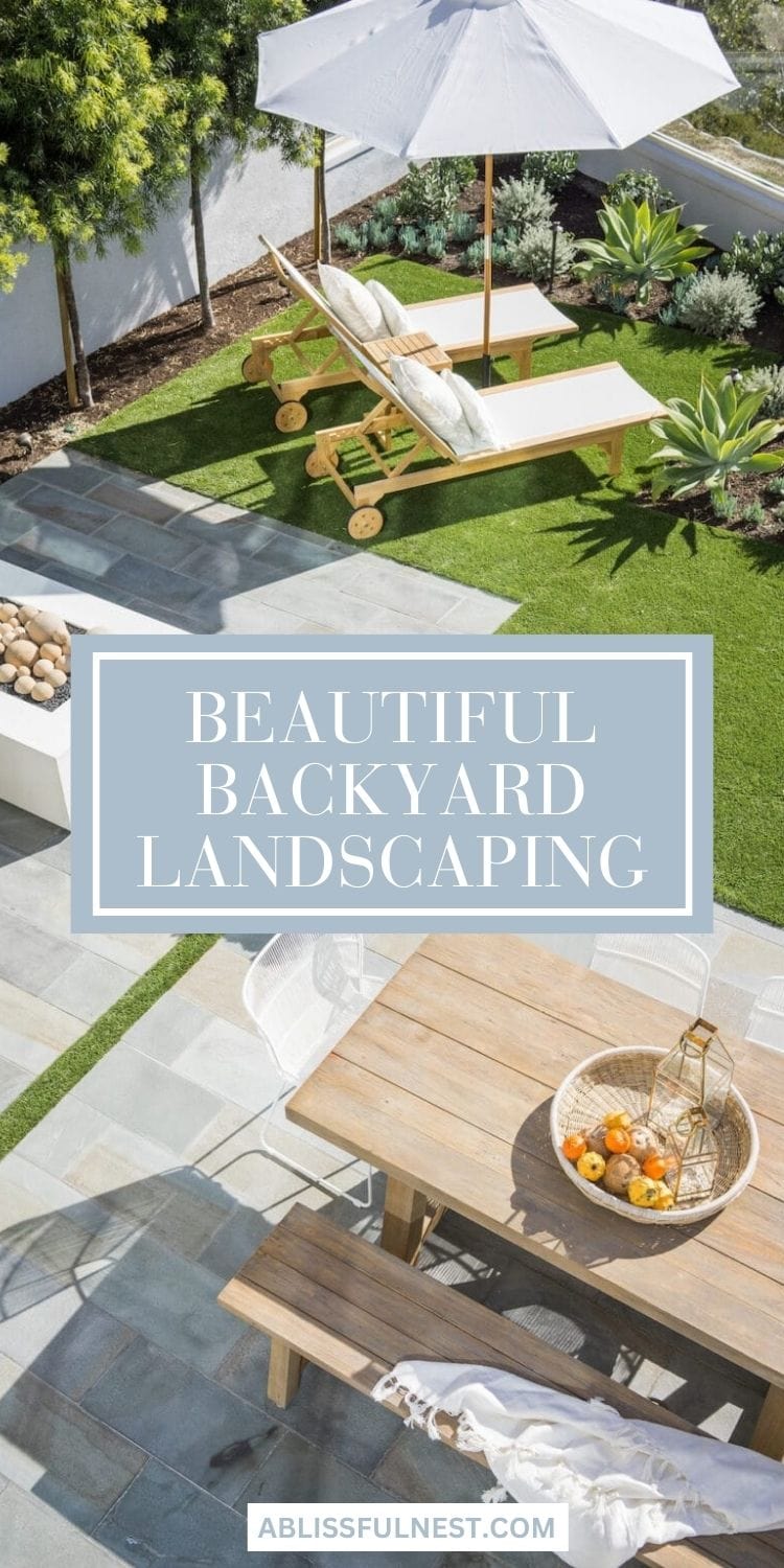 Beautiful Backyard Landscaping | A Blissful Nest