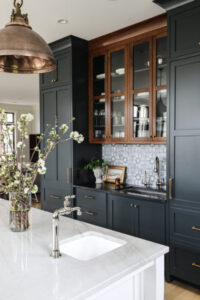 Bold Kitchen Cabinet Colors | A Blissful Nest