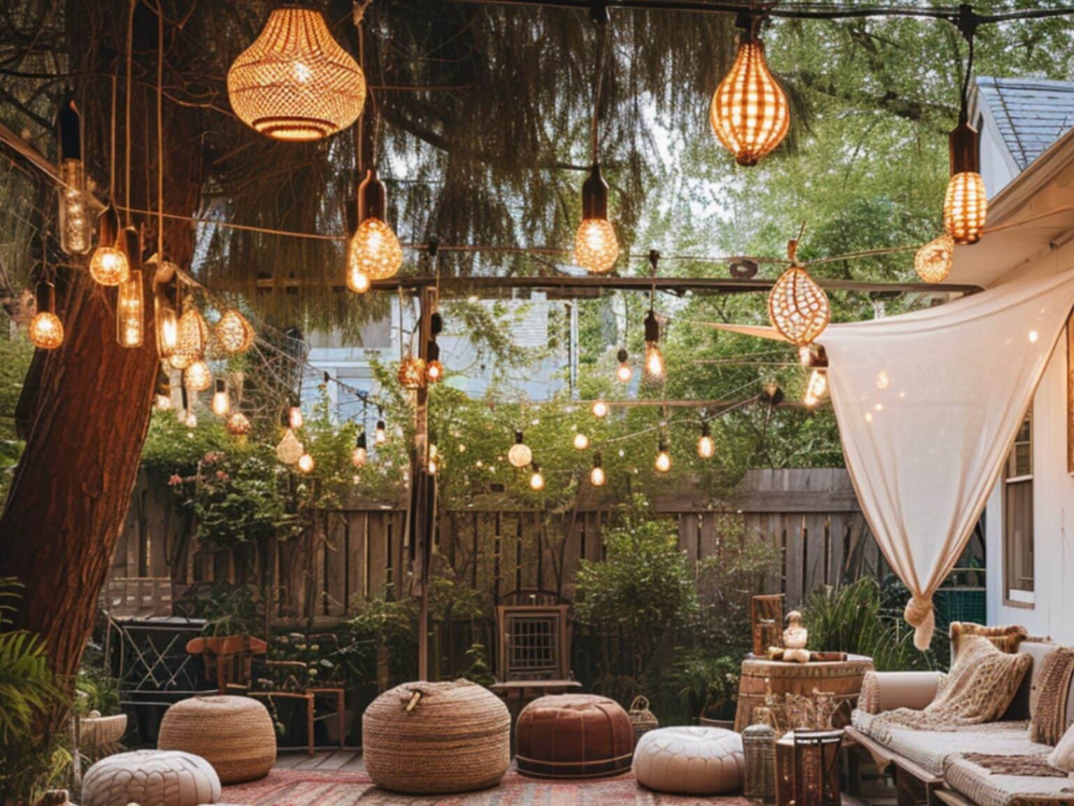 Narrow Backyard Landscaping Ideas | A Blissful Nest