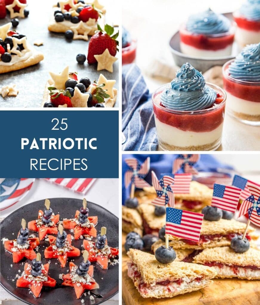 25 Patriotic Recipes To Celebrate The 4th of July | A Blissful Nest
