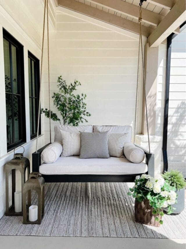 Best Covered Front Porch Ideas | A Blissful Nest