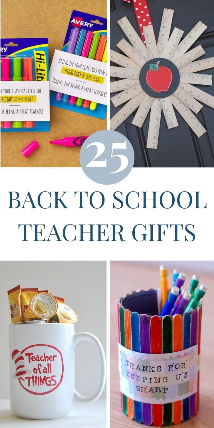 25 Back To School Teacher Gifts | A Blissful Nest