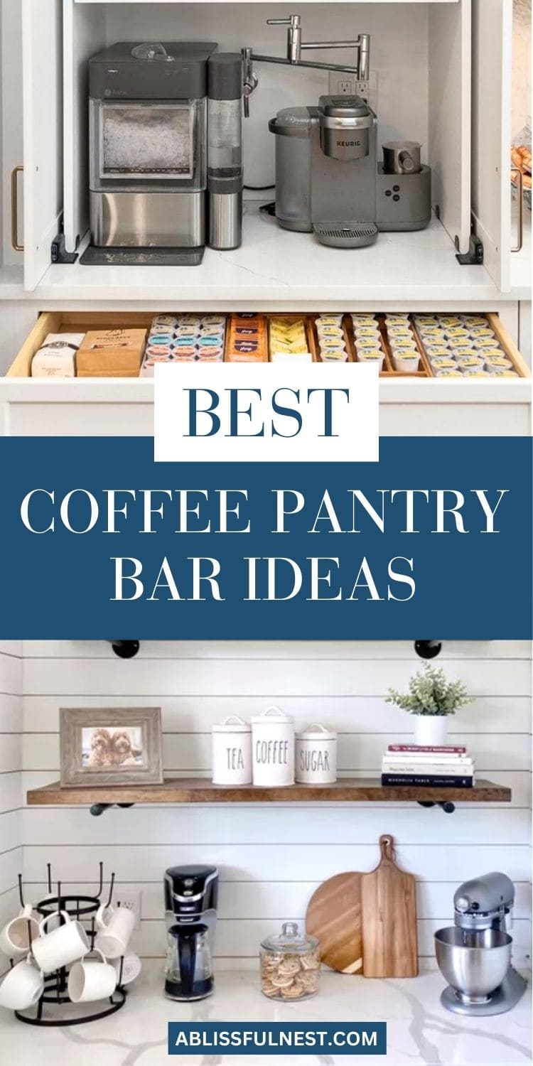 Coffee Pantry Bar | A Blissful Nest
