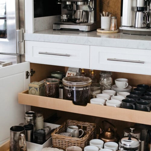 Coffee Pantry Bar | A Blissful Nest
