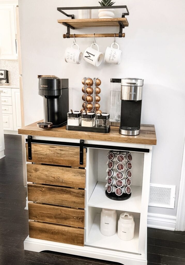 Coffee Pantry Bar | A Blissful Nest
