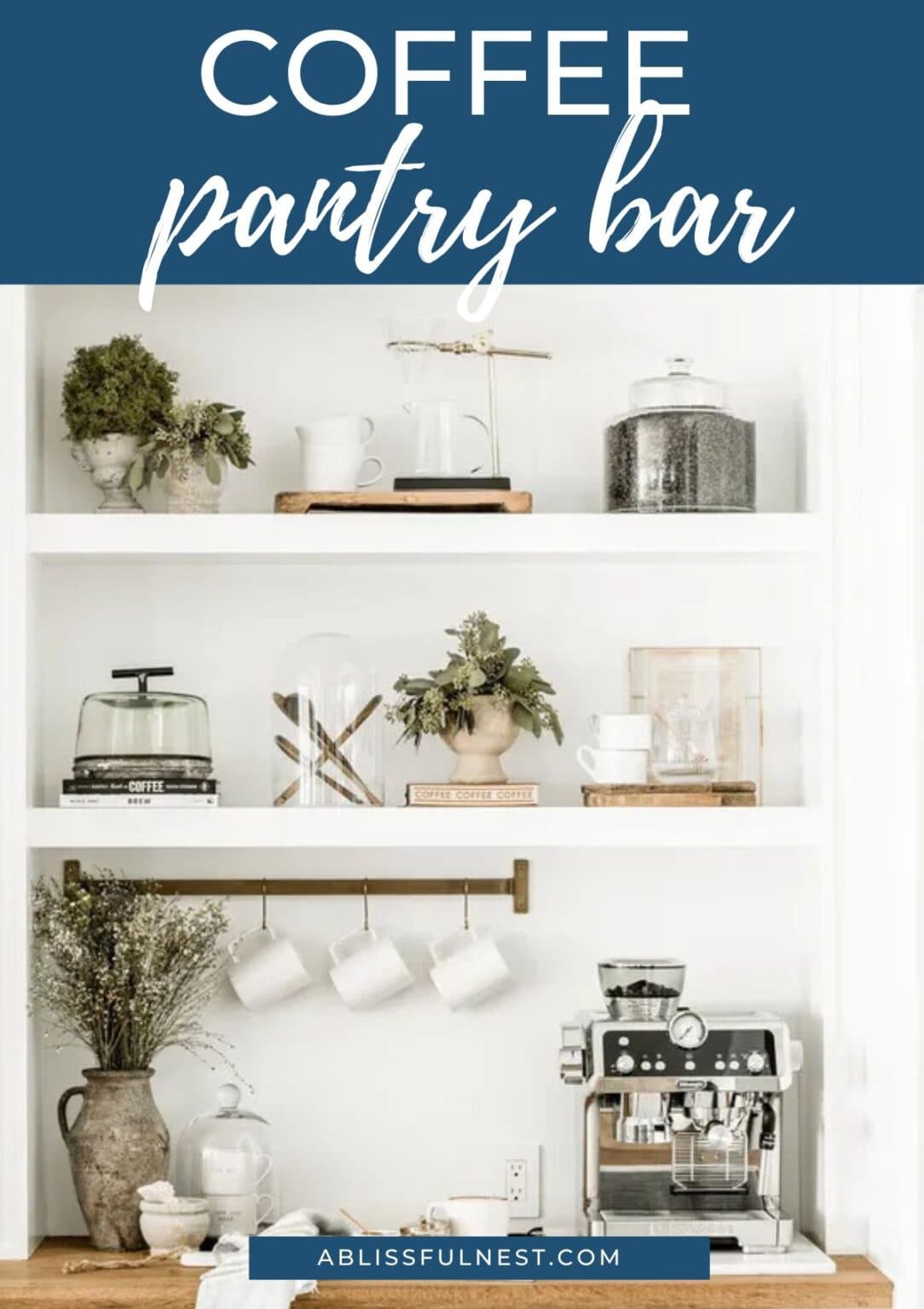 Coffee Pantry Bar | A Blissful Nest