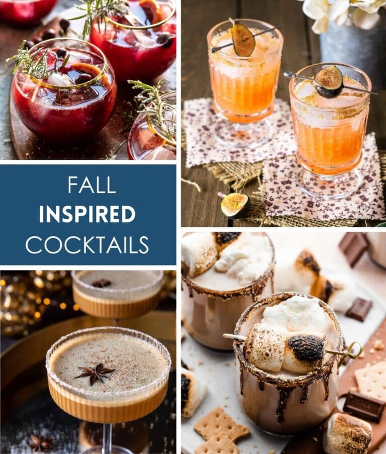 Fall Inspired Cocktails | A Blissful Nest