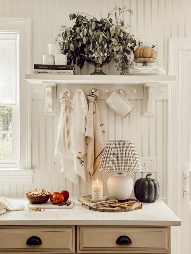 Neutral Fall Decor Ideas | A Blissful Nest