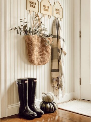 Neutral Fall Decor Ideas | A Blissful Nest