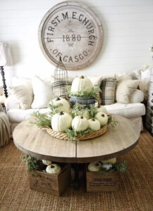 Neutral Fall Decor Ideas | A Blissful Nest