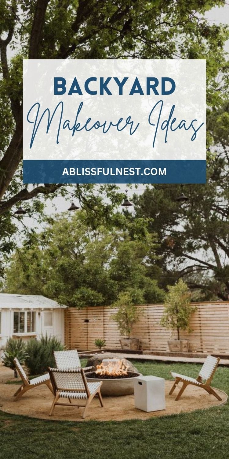 Backyard Makeover Ideas | A Blissful Nest