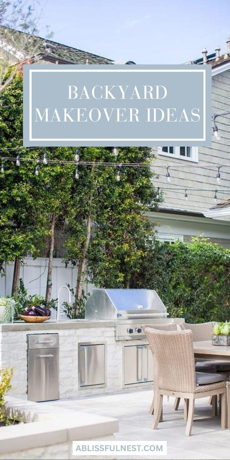 Backyard Makeover Ideas | A Blissful Nest