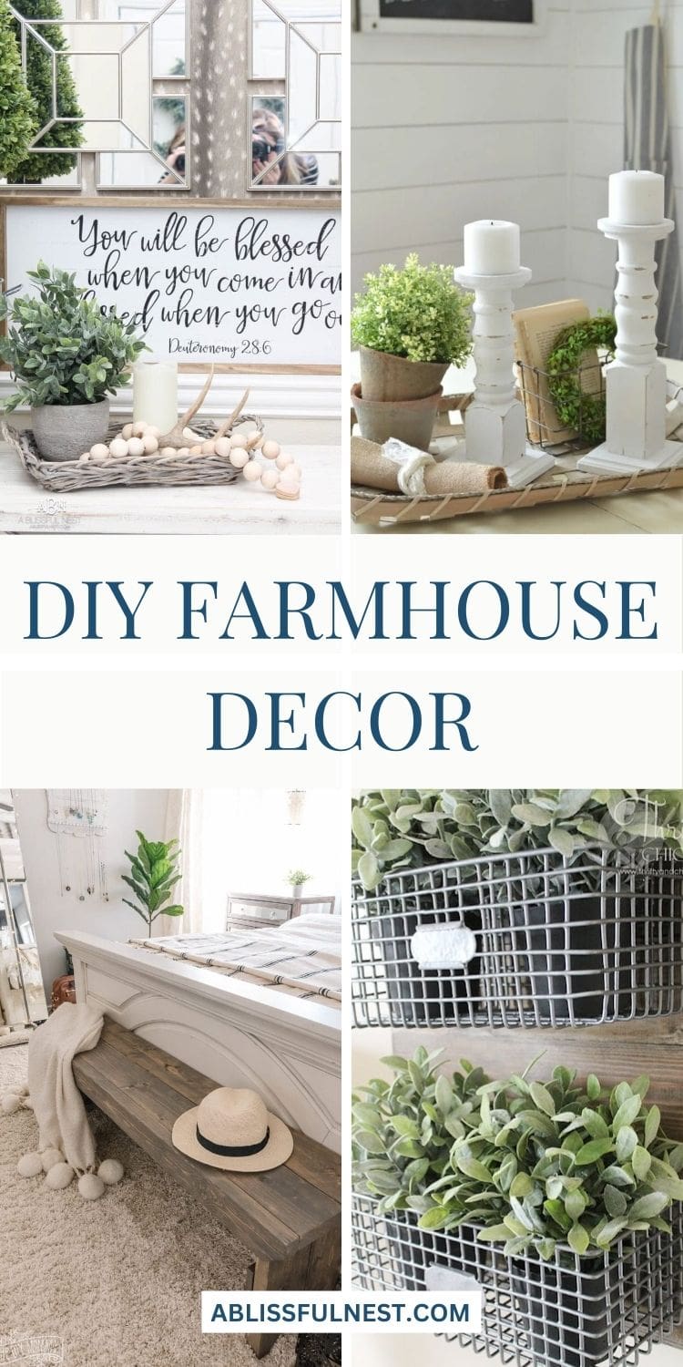 DIY Farmhouse Decor | A Blissful Nest