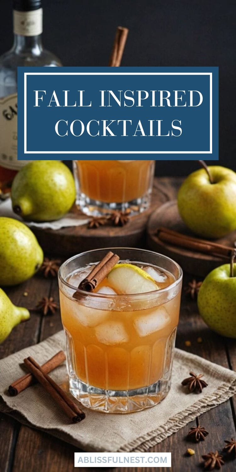 Fall Inspired Cocktails | A Blissful Nest